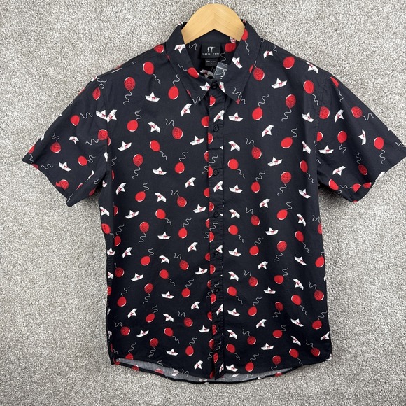 Hot Topic | Shirts | It Chapter 2 Sailboat Balloon Button Up Shirt Size ...